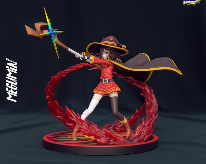 Megumin the Crimson Demon From Konusuba | Garage Kit | Bulkamancer ...