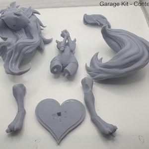 Loona Helluva Boss | Hellhound | Fanmade Furry Garage Kit Figurine | 1/ ...