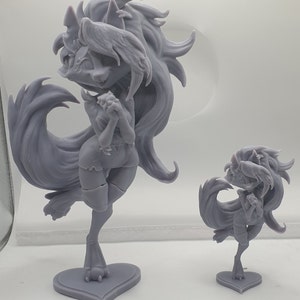 Loona Helluva Boss | Hellhound | Fanmade Furry Garage Kit Figurine | 1/ ...
