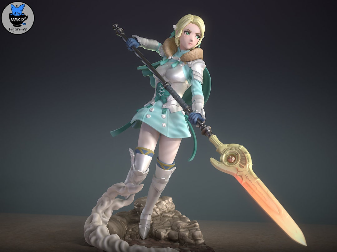 Ingrid Galatea From Fire Emblem Three Houses Neko Figurines - Etsy