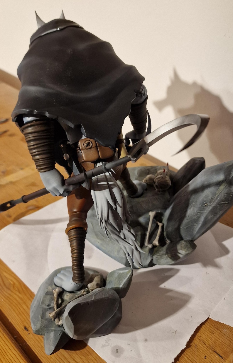 Death Wolf From Puss in Boots Fanmade Figurine | Garage Kit | 3D Print ...