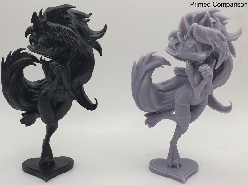 Loona Helluva Boss Hellhound Fanmade - Furry - Garage Kit - Figurine ...