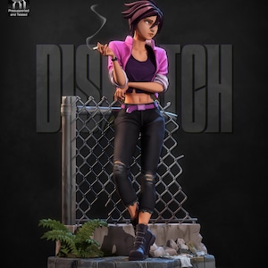 Invisible Dispatch Figure 3D Printed – Anime Fanart Garage Kit, Resin ...