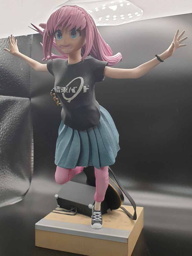 Bocchi From Bocchi the Rock Fanmade Figurine Garage Kit - Etsy