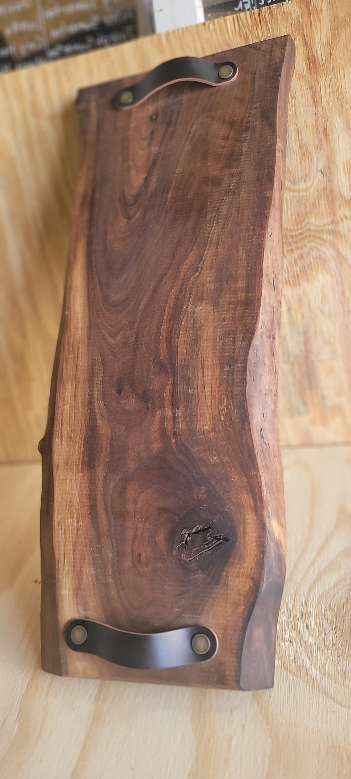 Wood Board With Handle - Etsy