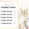 Grounding Technique Printable Poster, Therapy Office Decor, Classroom ...