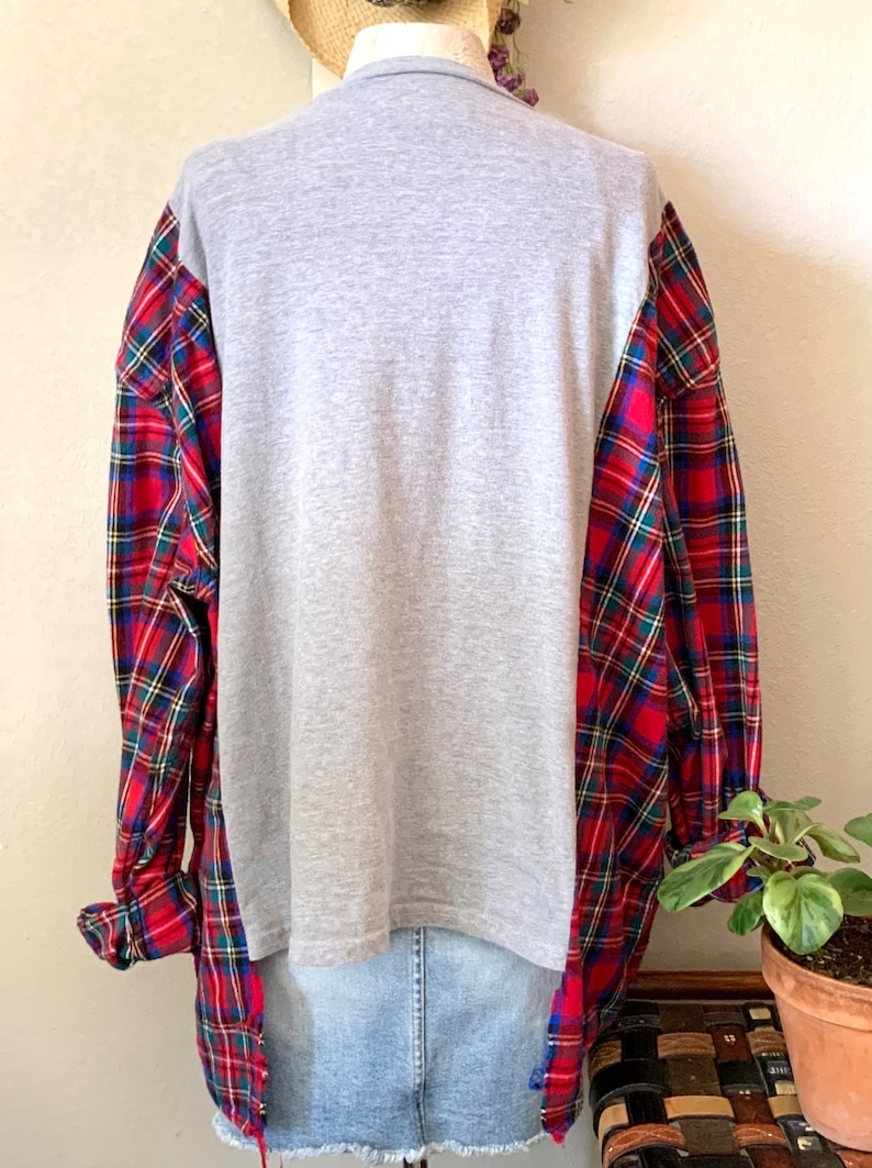 Reworked A Christmas Story Tee and Flannel Rework Sustainable Clothing ...