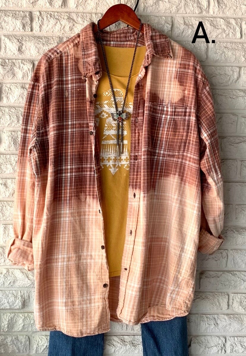 Bleached Flannel Fall Bonfires Pumpkin Patch Outings Autumn - Etsy