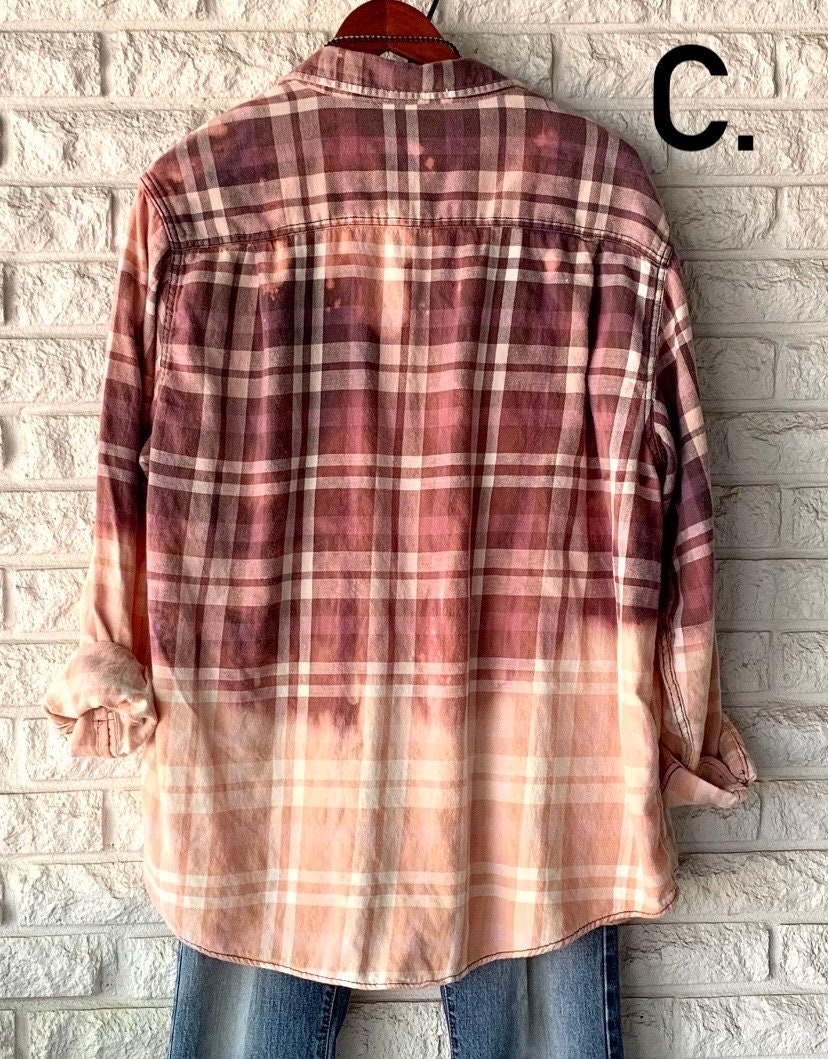 Bleached Flannel Fall Bonfires Pumpkin Patch Outings Autumn - Etsy