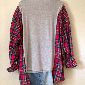 Reworked A Christmas Story Tee and Flannel Rework Sustainable Clothing ...