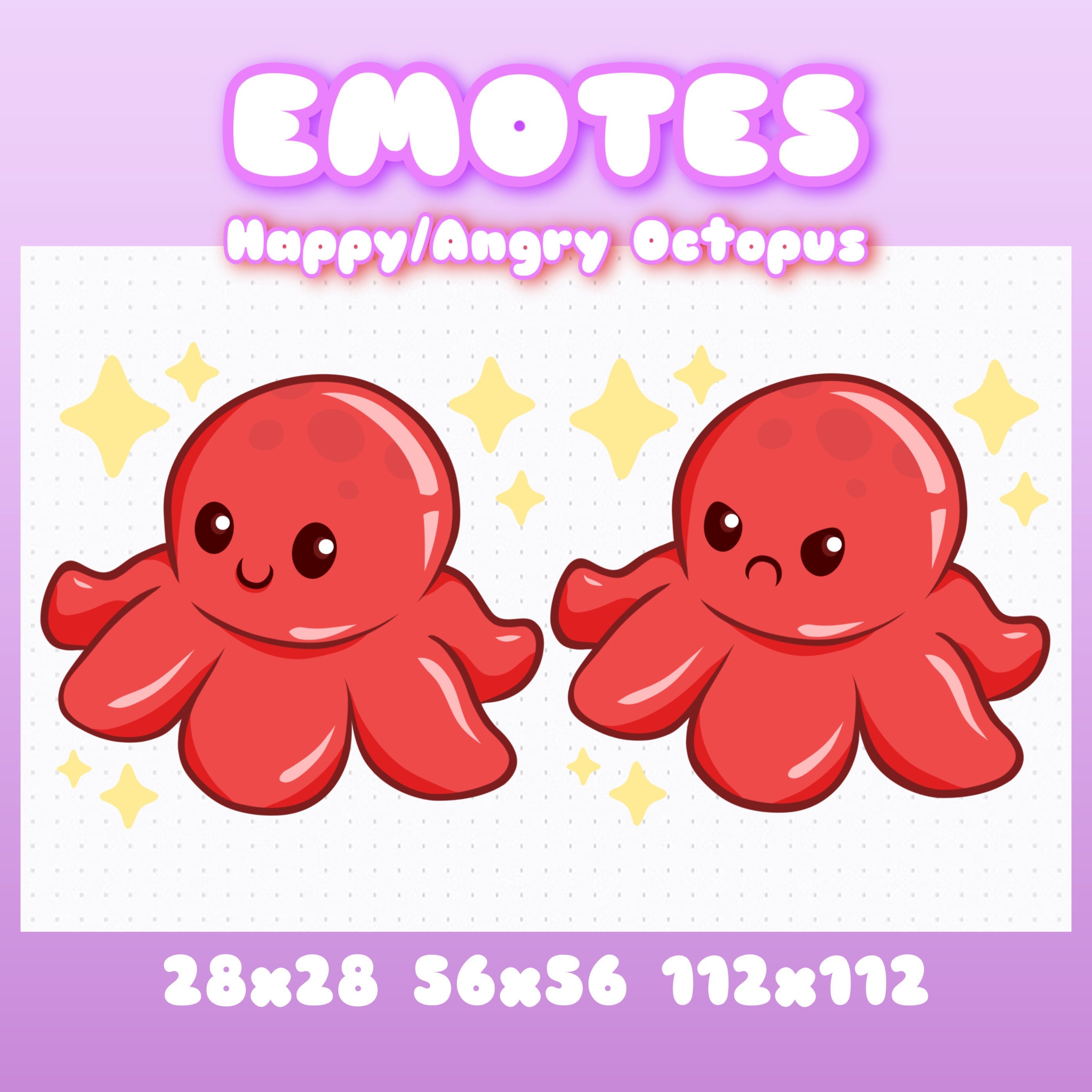 Angry Octopus Cartoon