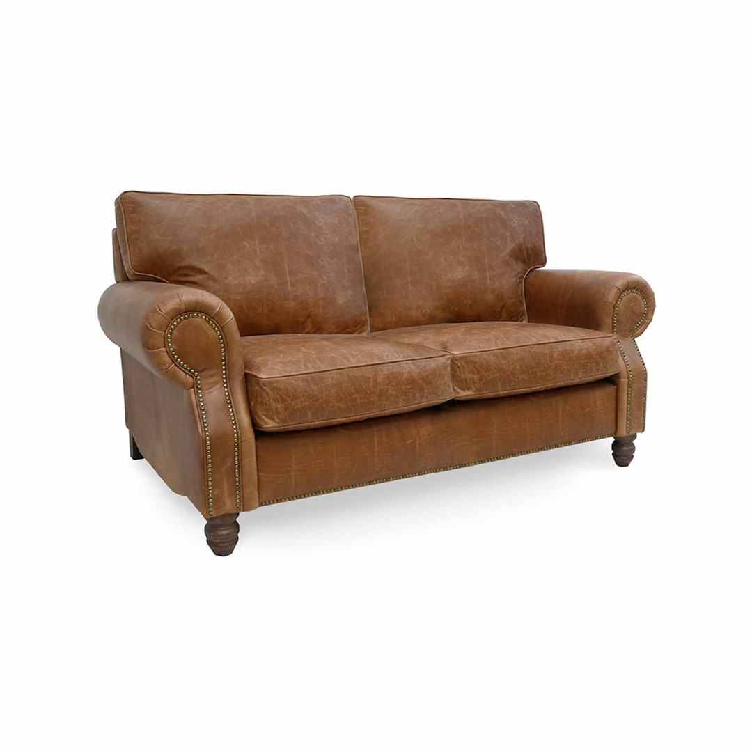 3-seater Vintage Leather SOFA, Timeless and Comfortable British Classic ...