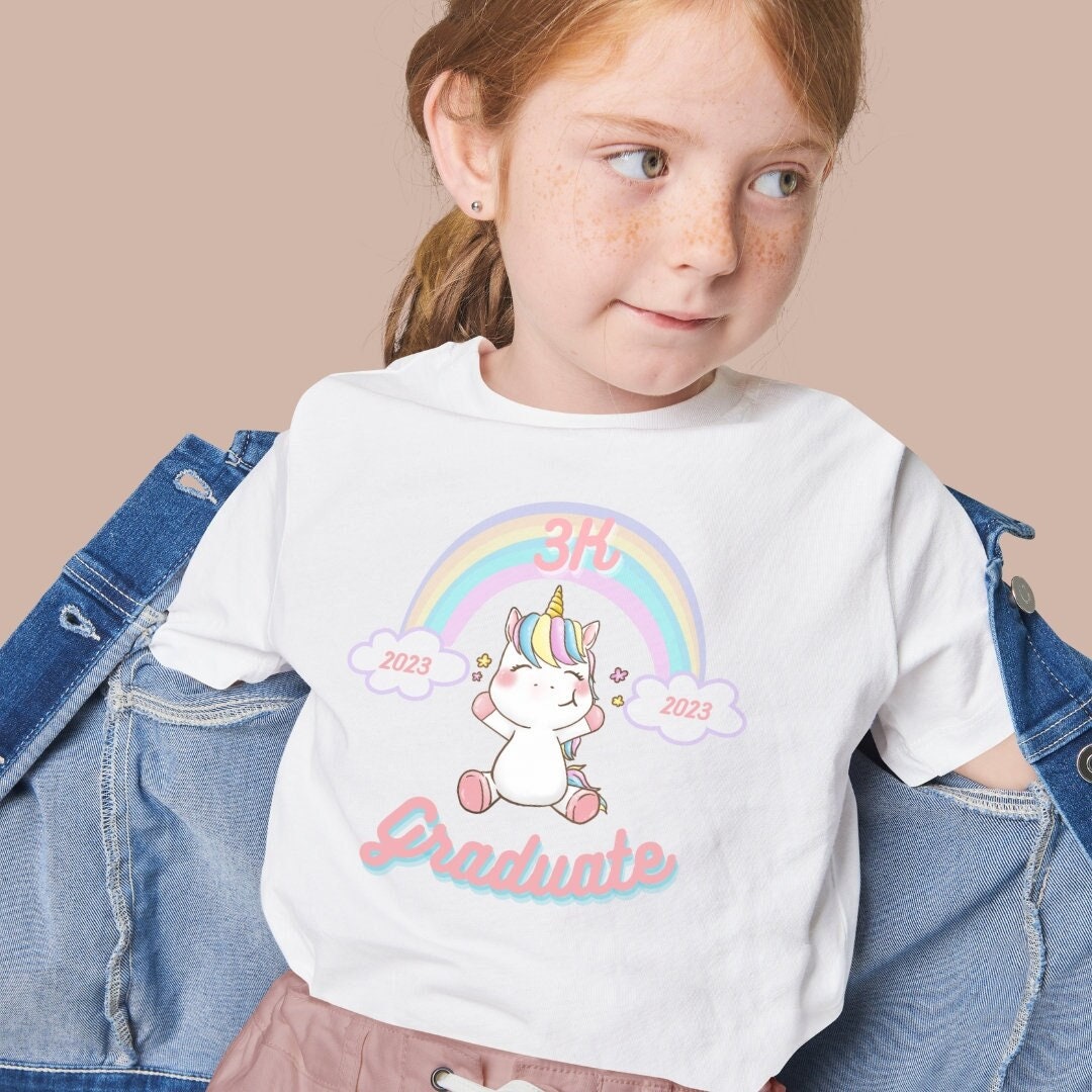 3k Graduation Shirt Preschool Kids, Student Shirt, End of School, Kids ...