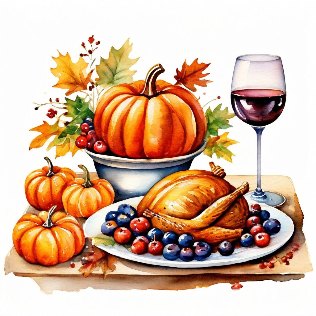 Thanksgiving Theme Clipart 10 Images - Etsy