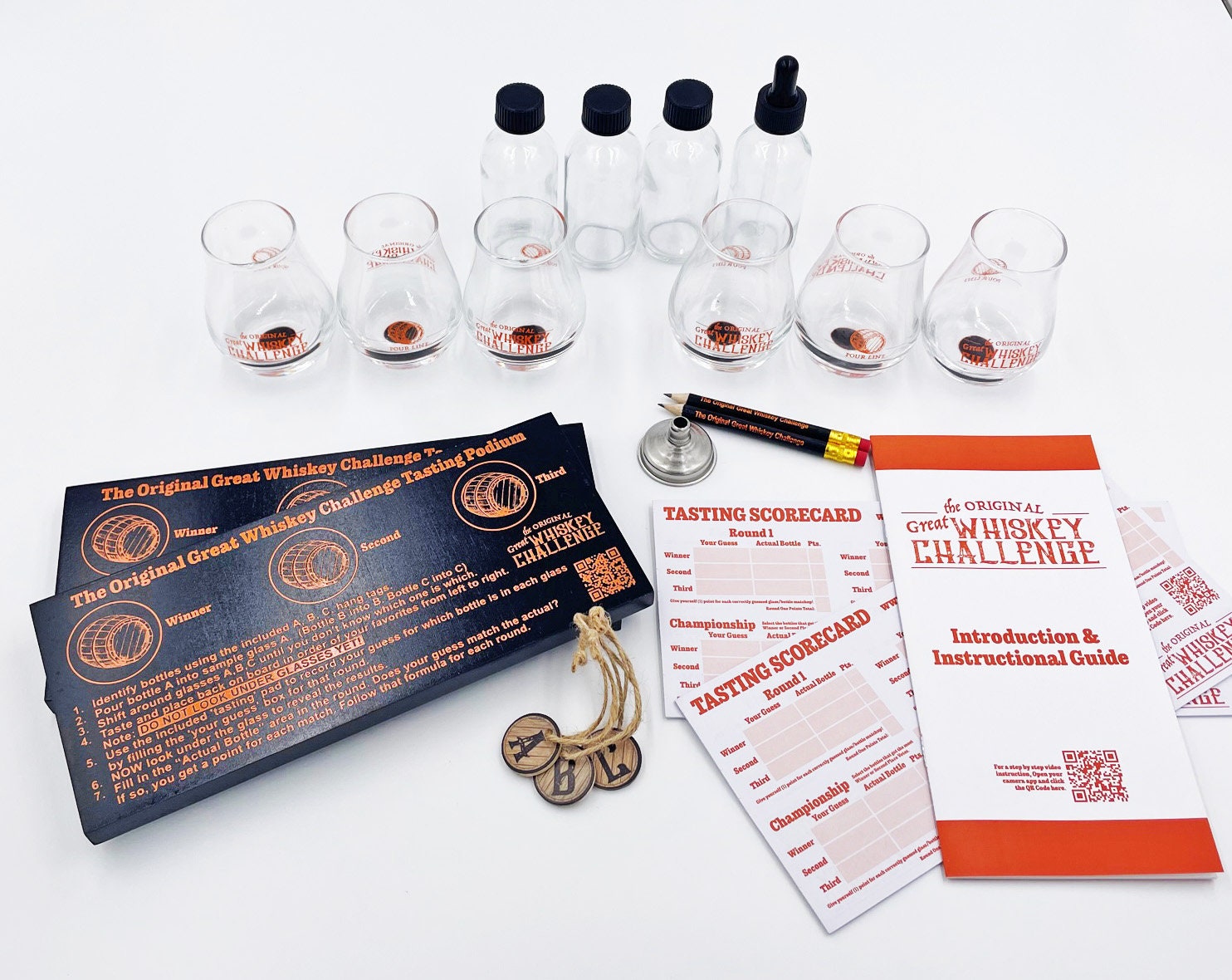 Great Whiskey Challenge Master Edition Multi User Blind Tasting Kit ...