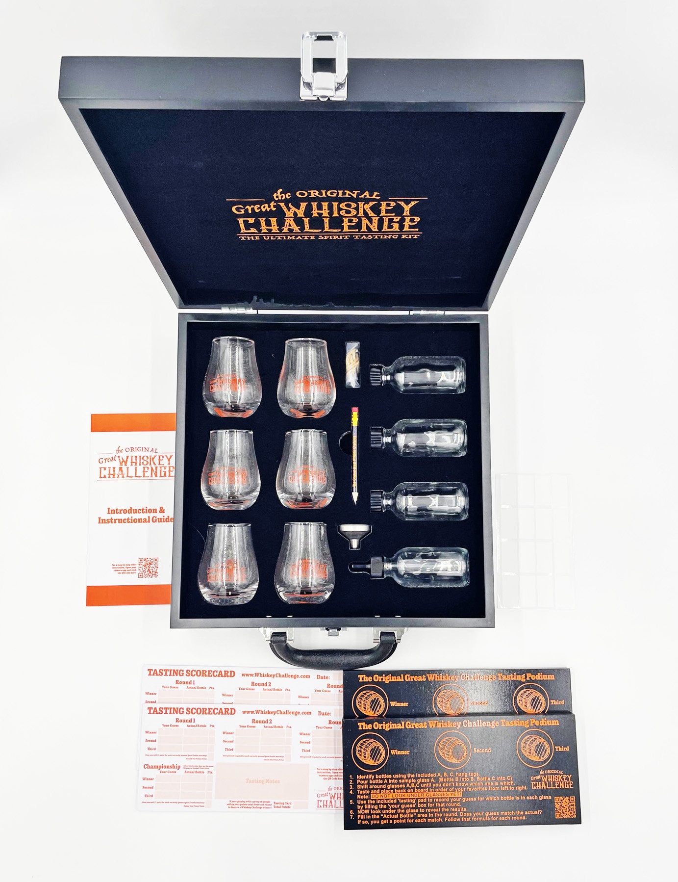 Great Whiskey Challenge Master Edition Multi User Blind Tasting Kit ...