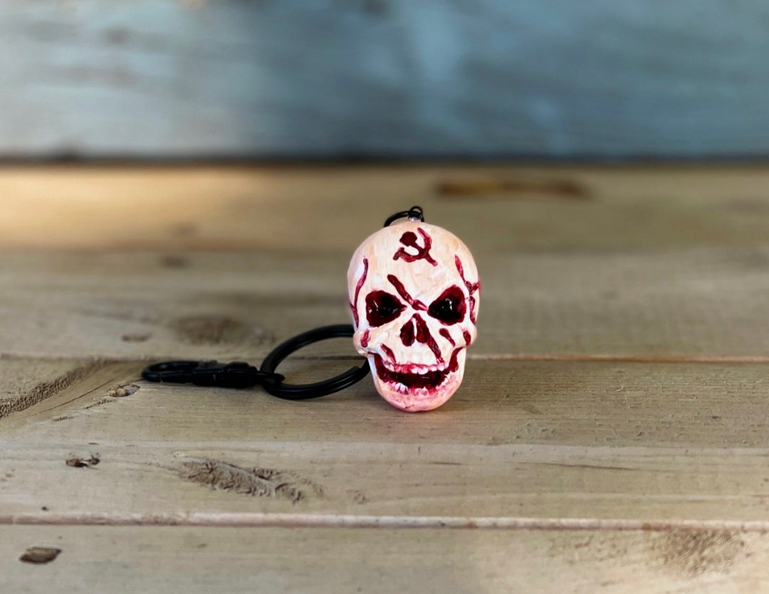 Communism is Evil / Skull / Keychain - Etsy