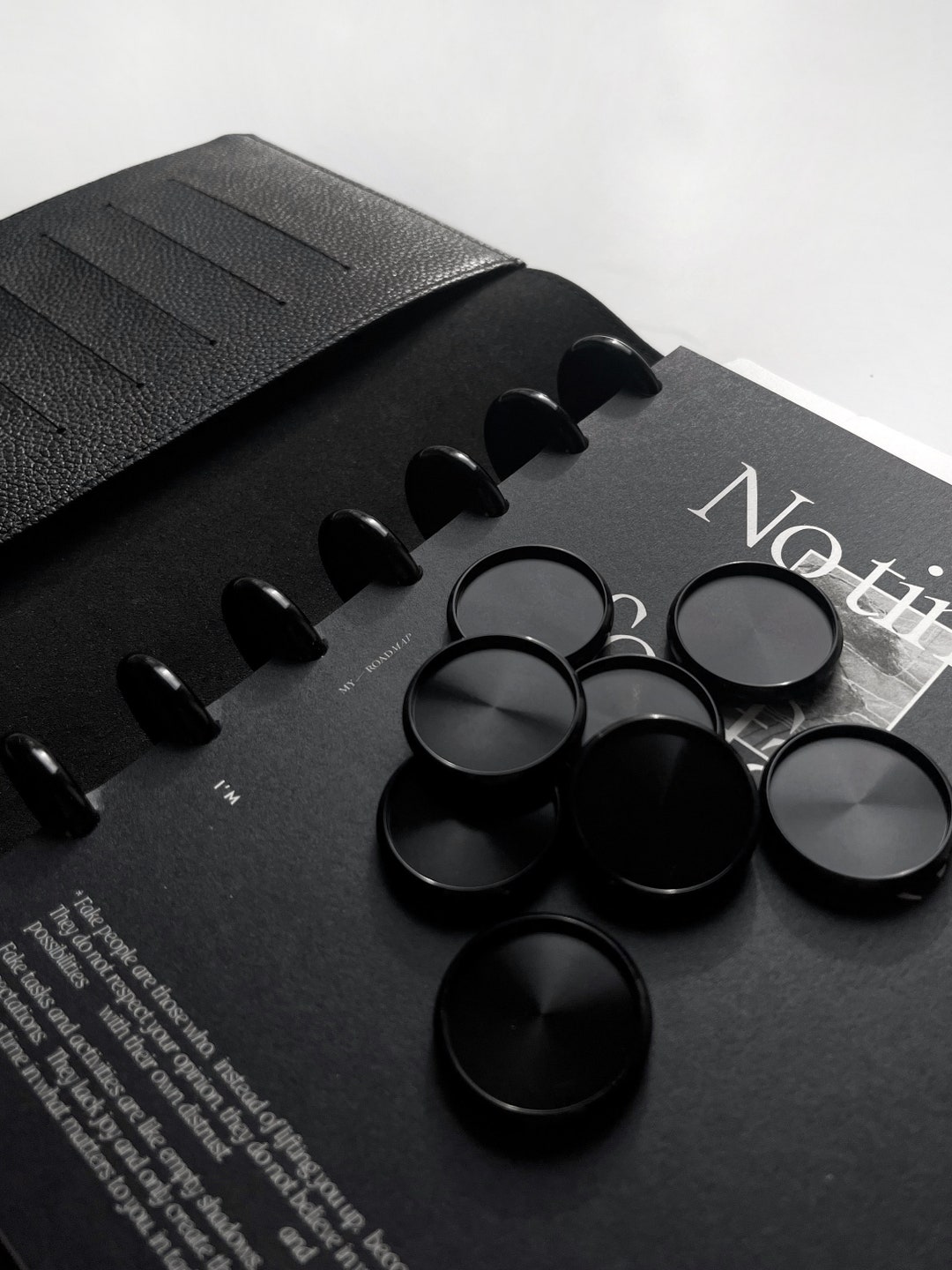 Aluminum Discs «black» 32 Mm for Discbound System - Etsy