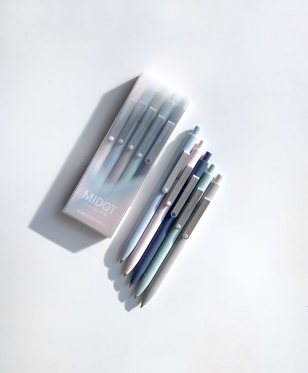 KACO Gel Pens Midot Aesthetic Gel Pens With Black Ink, Pens for Planner ...