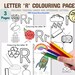 Phonics Alphabet Letter R Colouring Printable Coloring Pages A4 Toddler ...