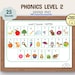 LEVEL 2 Phonics Sound Mat - Printable Classroom Poster/table Resource ...