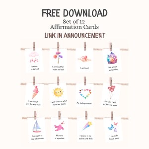 Mindfulness Techniques Poster, Positive Affirmation, Therapy Counselor ...