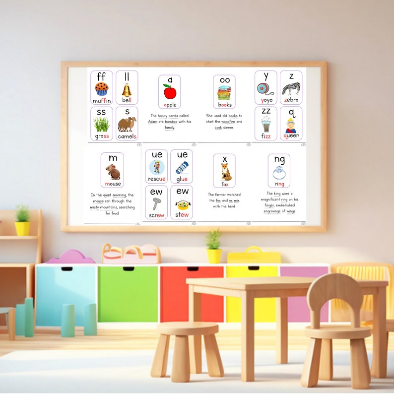 Phonics Storyboards, Phonetic Words Flashcards, Sight Words Printable ...