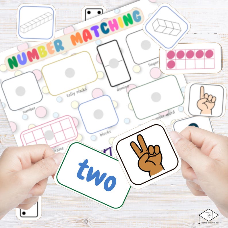 Montessori Counting Activity for Toddlers, Practice 1 to 10 Number ...