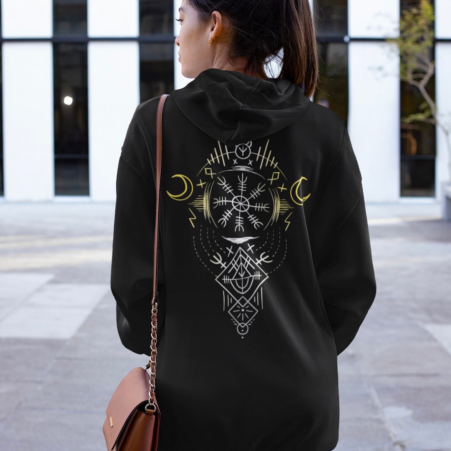 Viking Symbol Hoodie, Viking Shield, Nordic, Viking Stuff, Tattoo ...