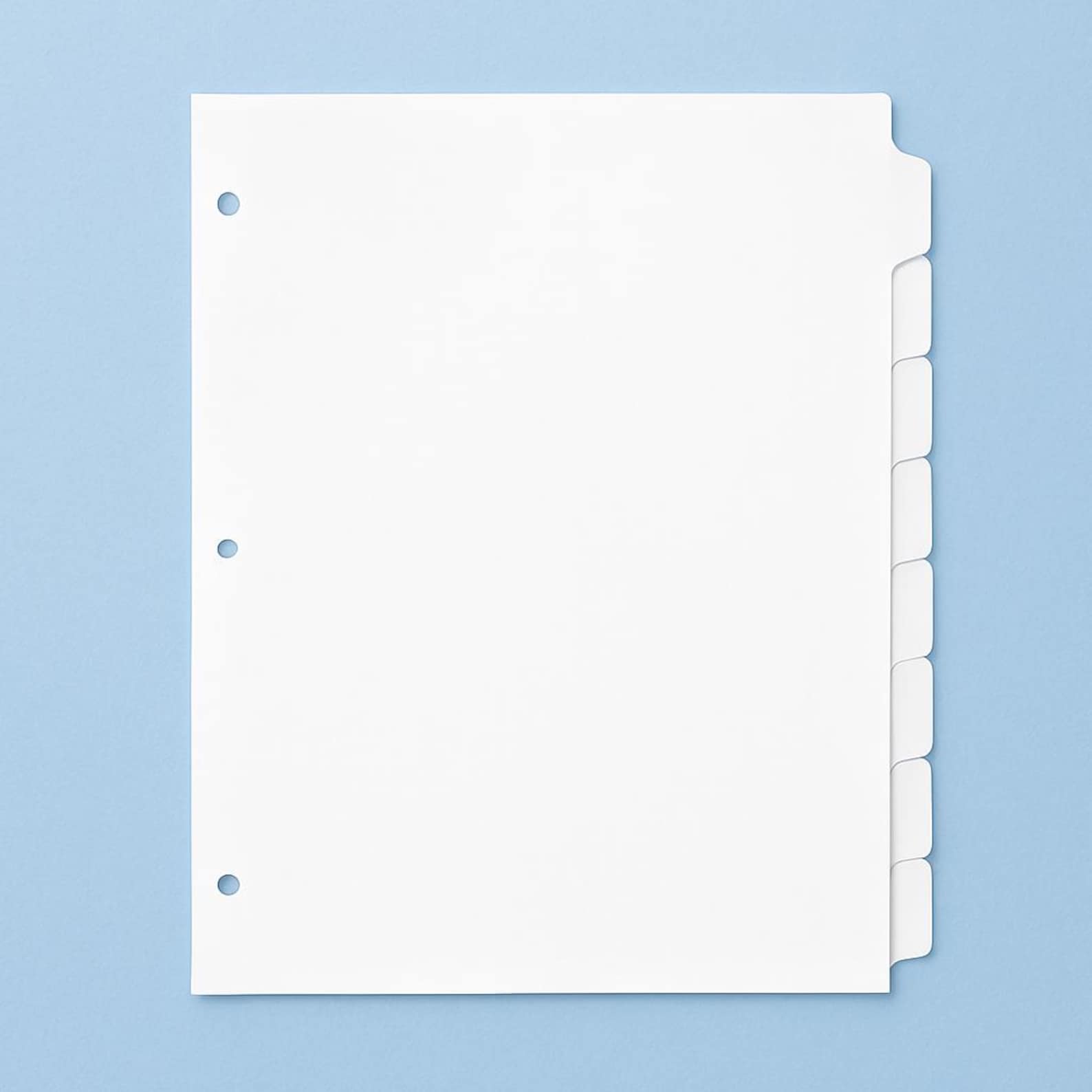 Customizable Binder Divider Tabs: Mylar Index, 3-ring Binder - Etsy