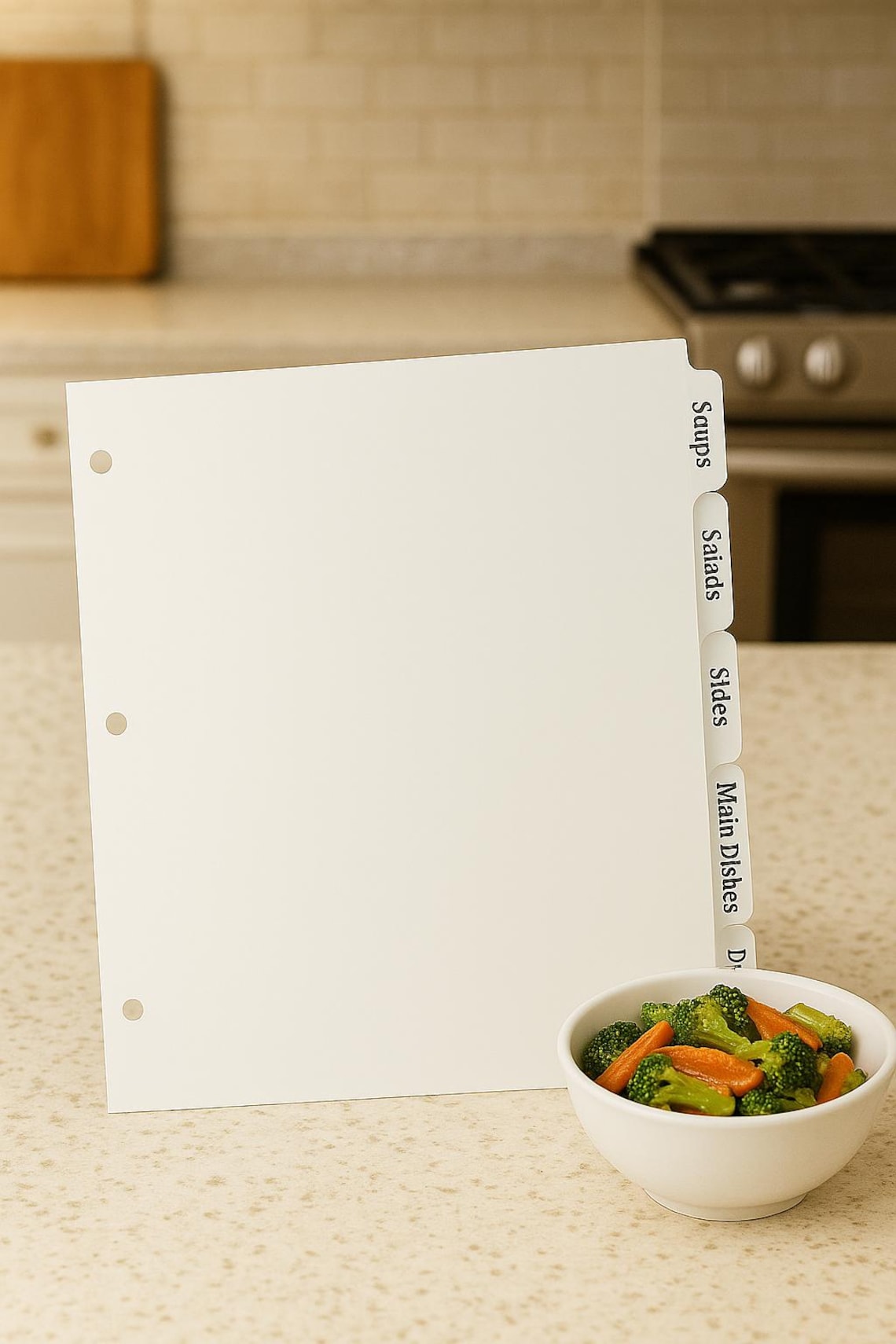 Customizable Binder Divider Tabs: Mylar Index, 3-ring Binder - Etsy