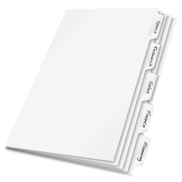 Tab Dividers - Etsy