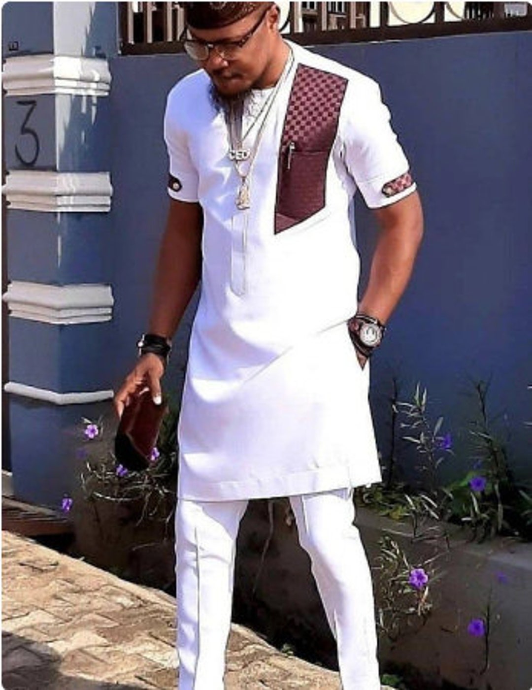African Men Clothing, African Dashiki, African Grooms Men, African Men ...