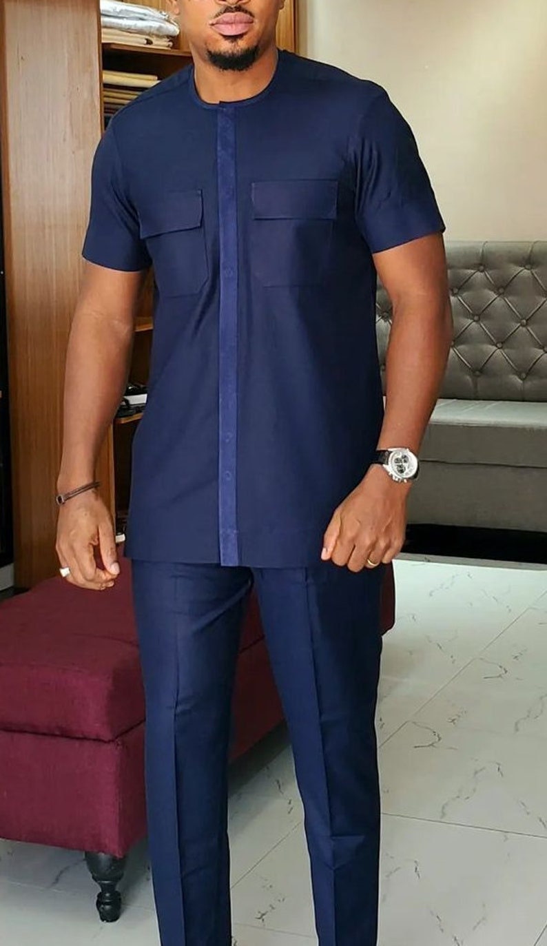 African Dashiki Set, Matching Shirt and Pant/african Clothing / African ...