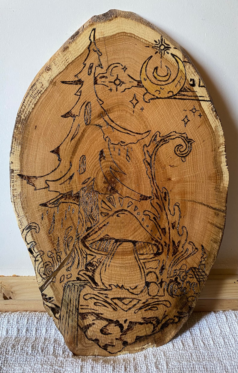 Fantasy Woodburning - Etsy