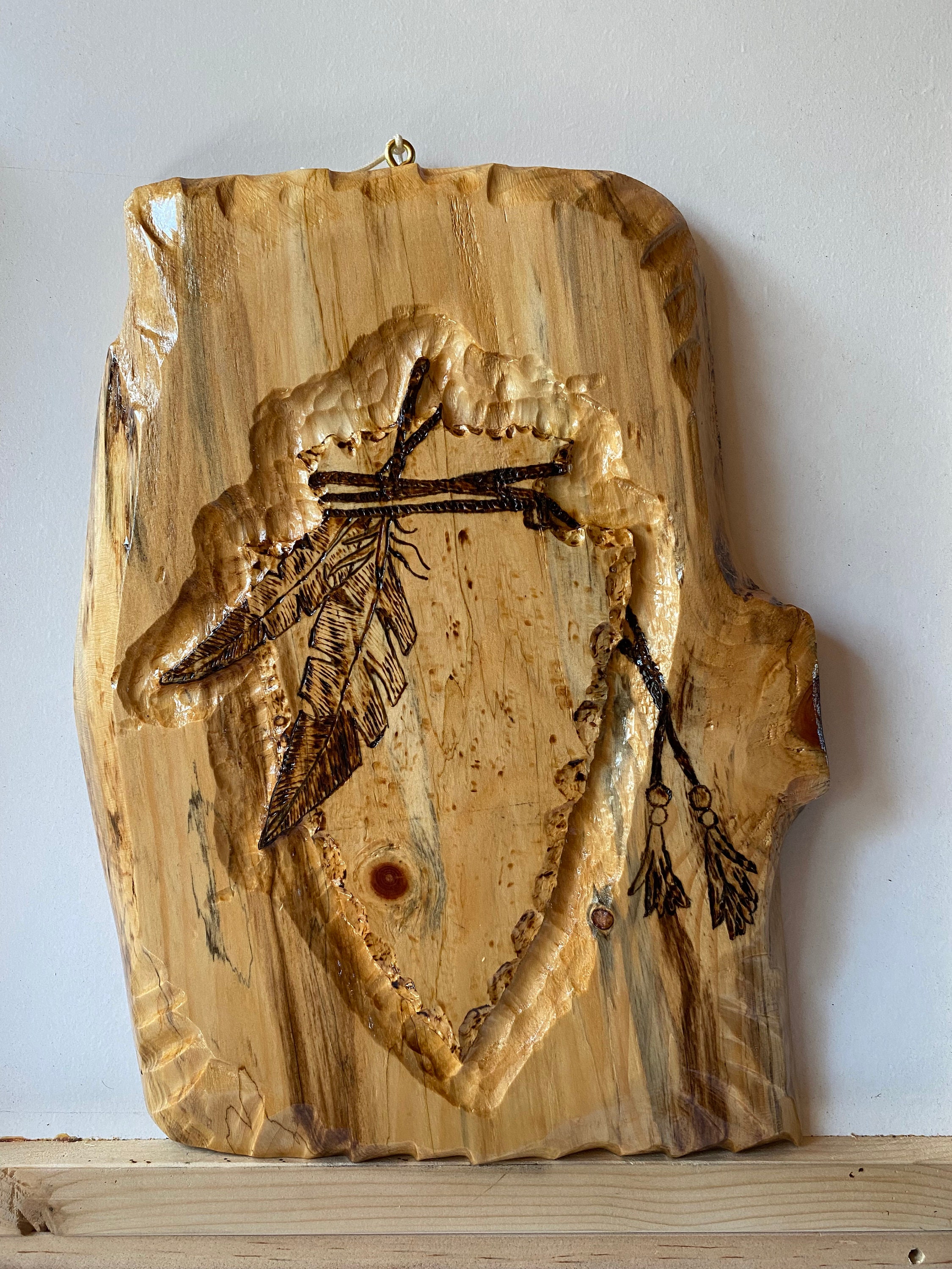 Carved Arrow Head - Etsy