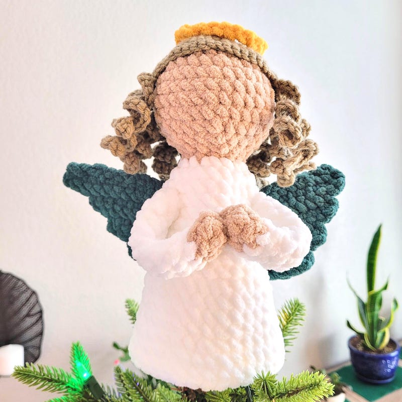 Crochet Angel Topper - Etsy