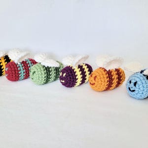 Mini Bumblebee Crochet Pattern, Instant Download PDF - Etsy