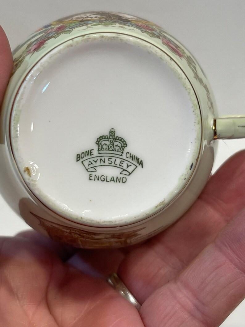 Set of 6 Coronation Cups of King Edward VIII - Aynsley China - Etsy
