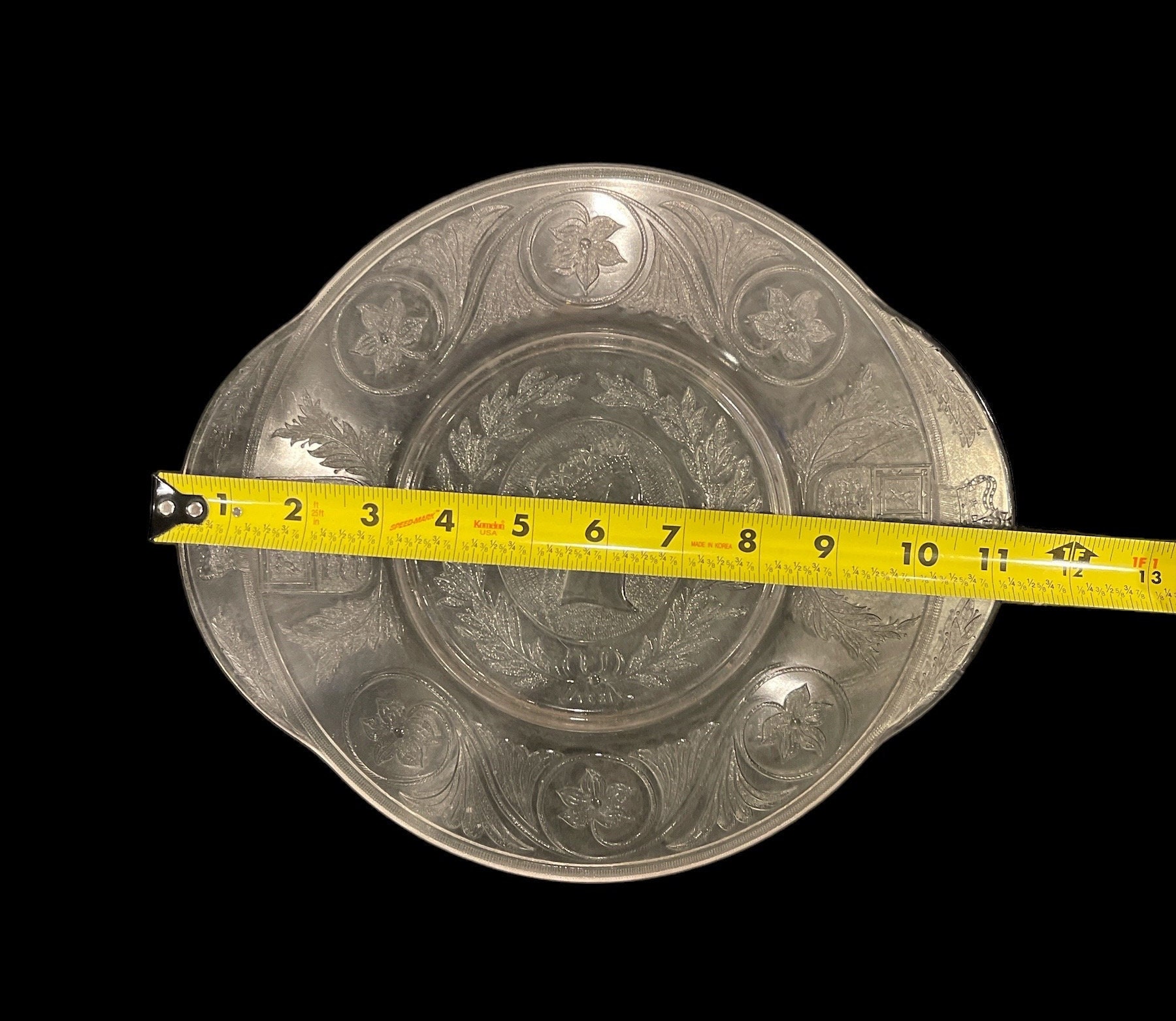 Queen Victoria Glass Plate Commemorating 1887 Golden Jubilee - Etsy