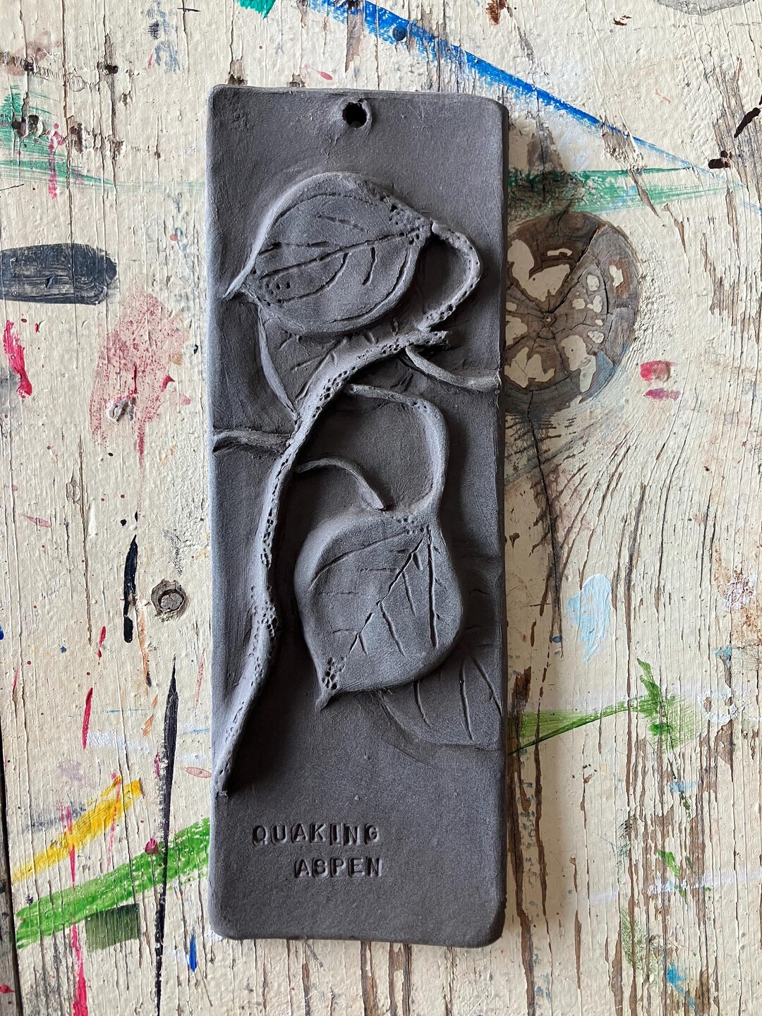 Quaking Aspen Ceramic Wall Tile - Etsy