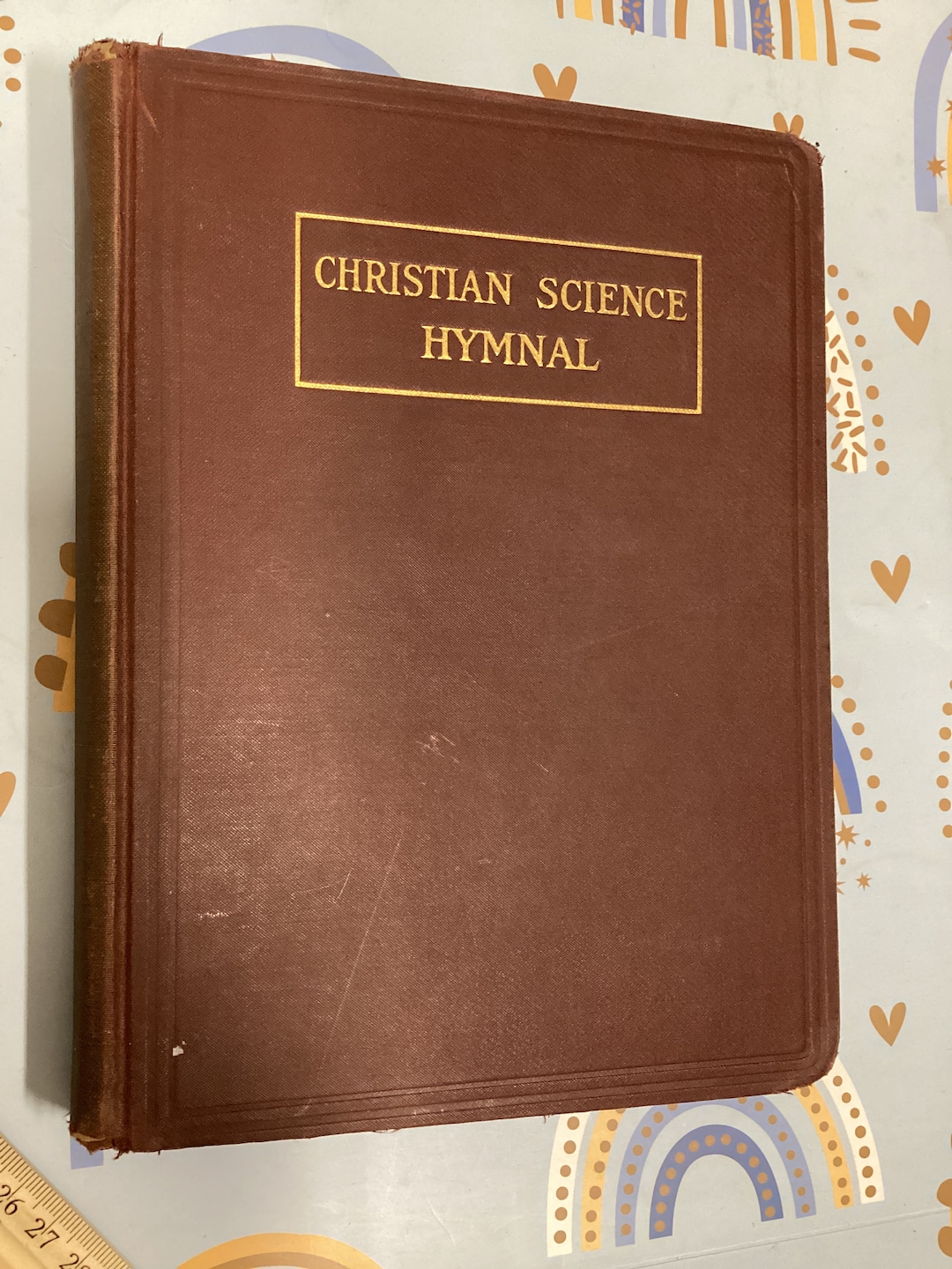 1909 christian SCIENCE Hymnal by Reverend Mary Baker Eddy. Rare Hardcover Hymnal. First Edition ...