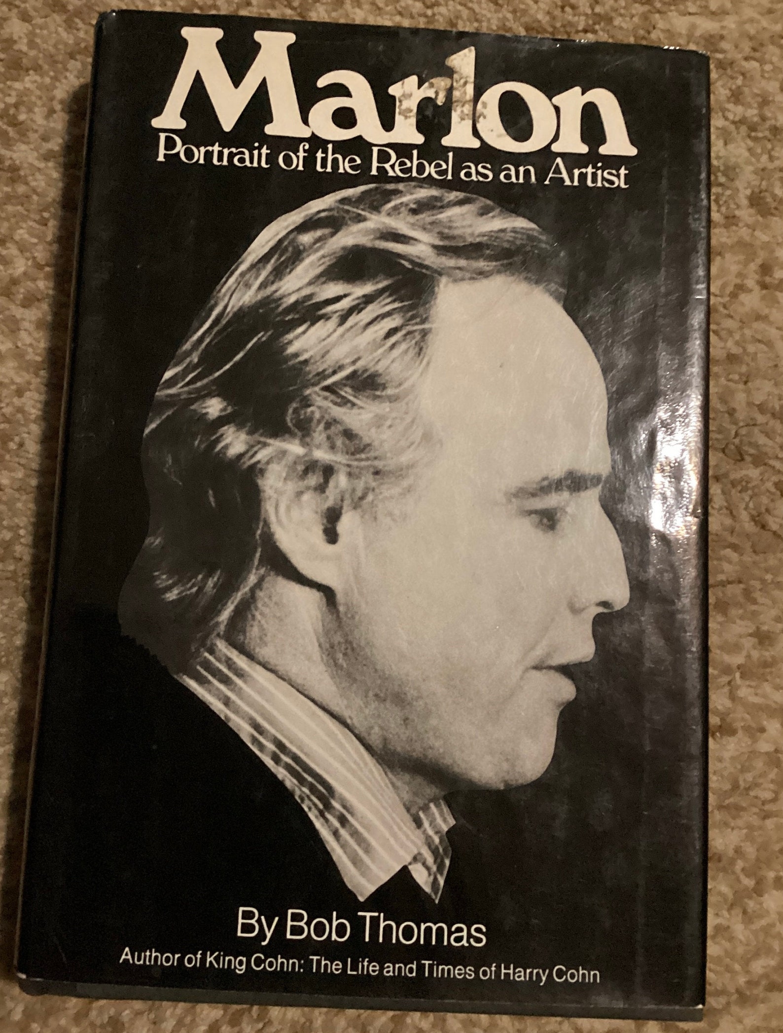 MARLON Portrait of the REBEL as an ARTIST by Thomas BO1973 Vintage 1st ...