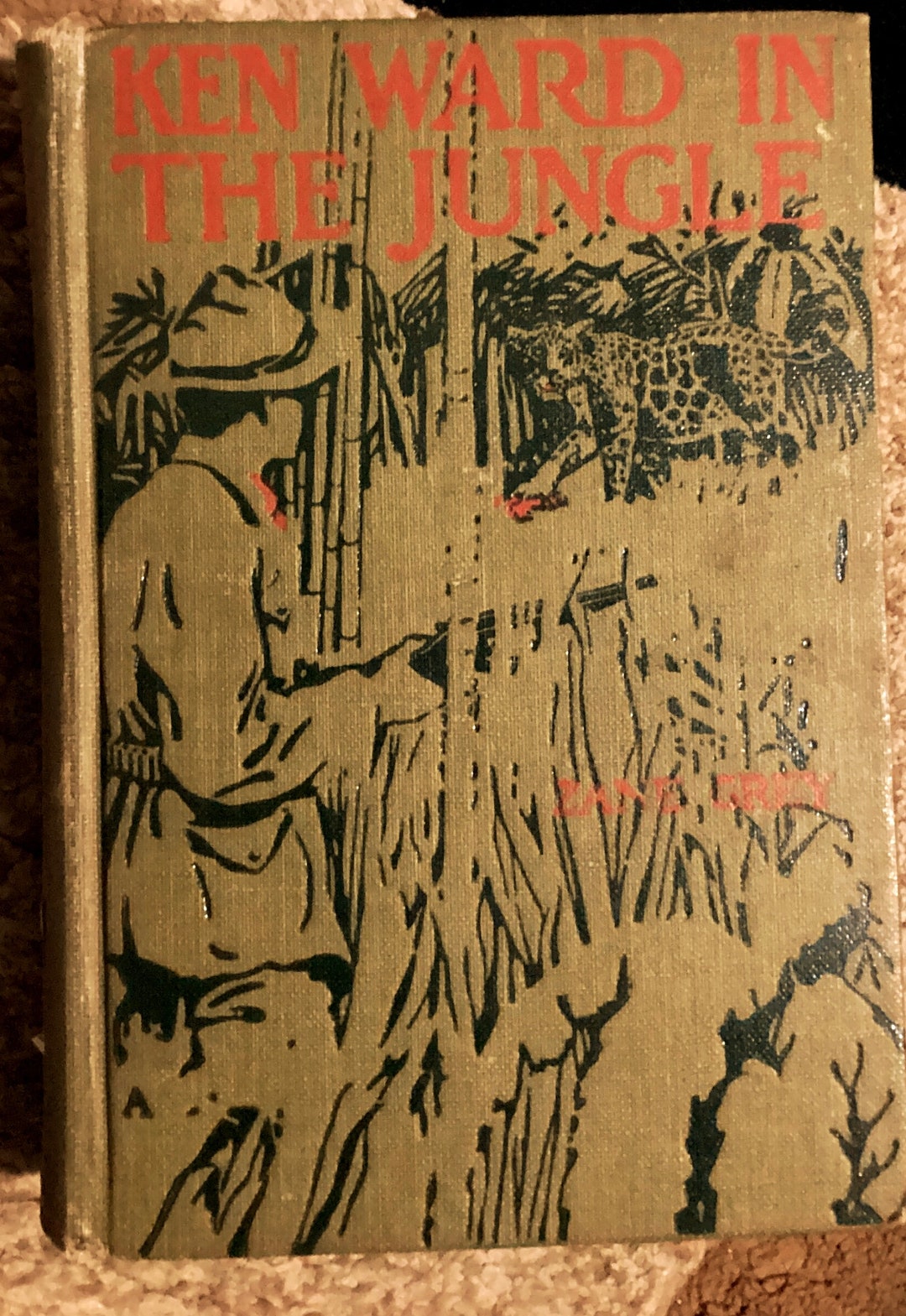 KEN Ward in the JUNGLE THRILLING Adventures in Tropical Wilds Rare ...