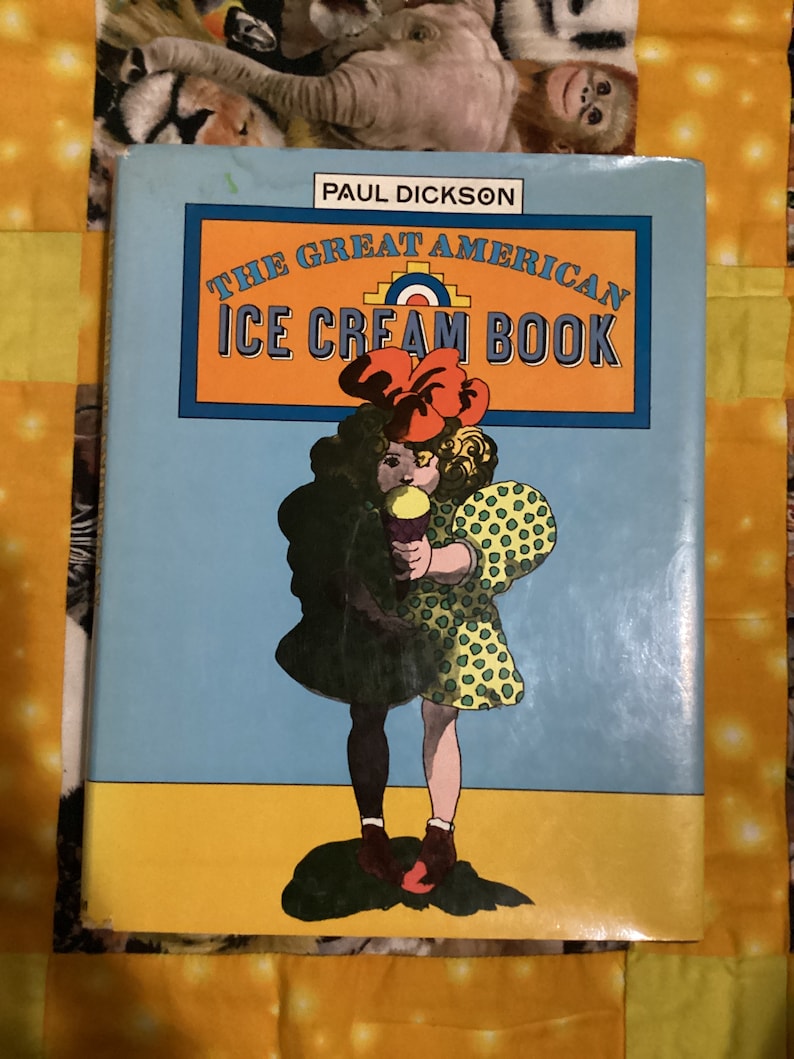The Great American Ice Cream Book, 1973 First Edition - Etsy