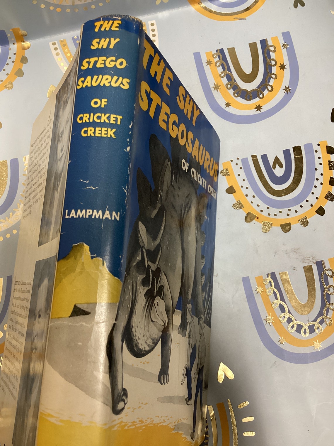 1955 the SHY STEGASAURUS of Cricket Creek by Evelyn Sibley Lampman - Etsy