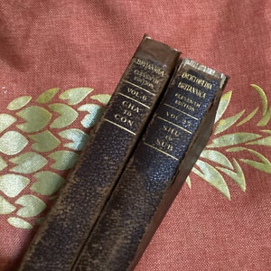 ENCYCLOPEDIA BRITANNICA Rare Antique 11th Edition Set Leatherbound 1911 ...