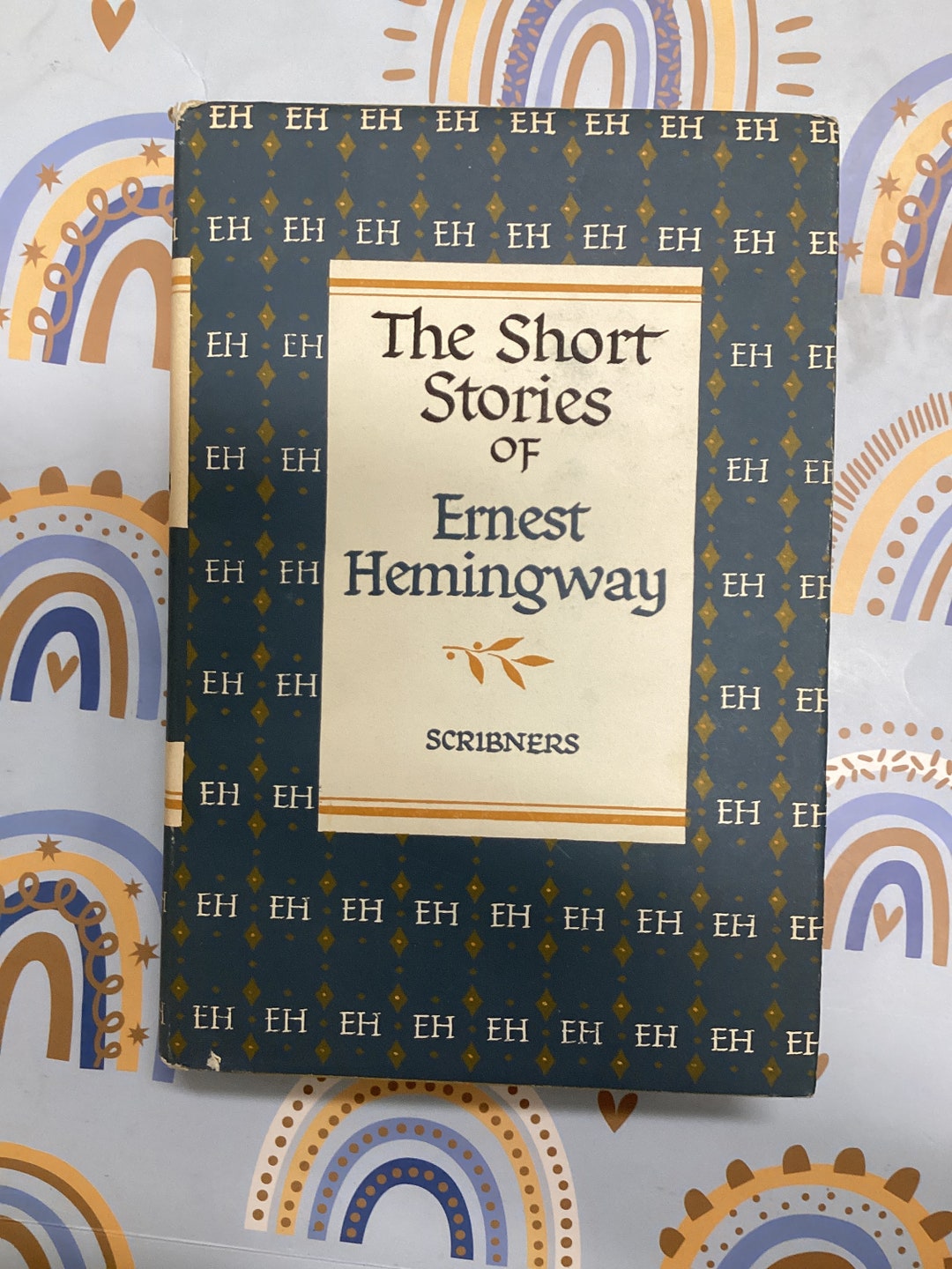 The SHORT Stories of ERNEST HEMINGWAY Vintage Hardcover Hemingways ...