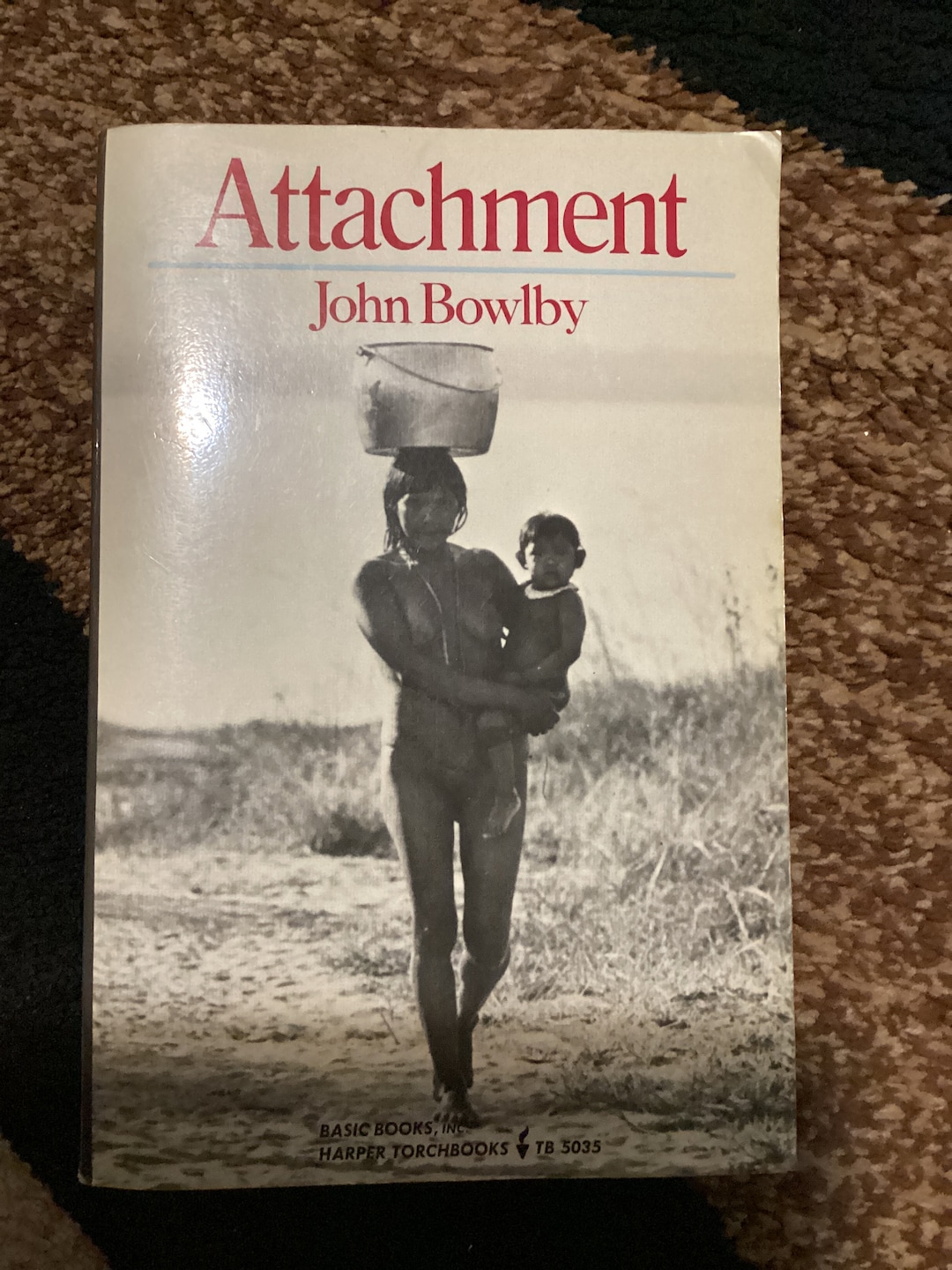 ATTACHMENT and LOSS Vol. 1 1969 by John BOWLBY Vintage Softcover Book ...