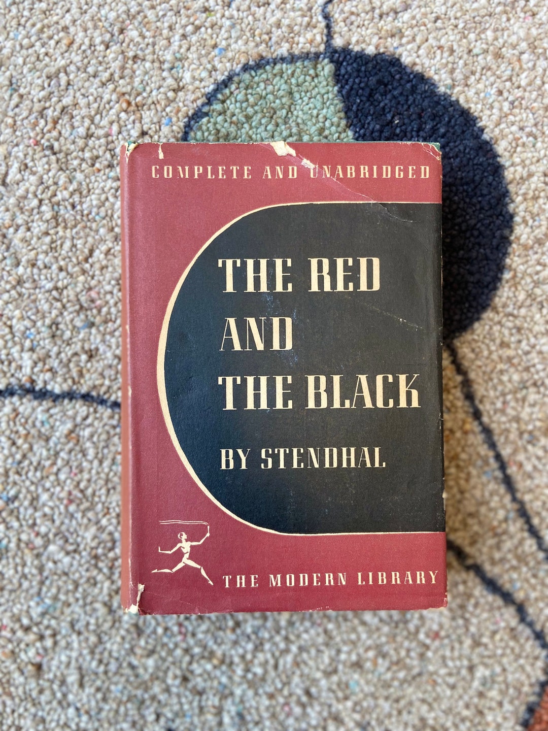 The RED and the BLACK Rare Vintage Hardcover Modern Library Book ...